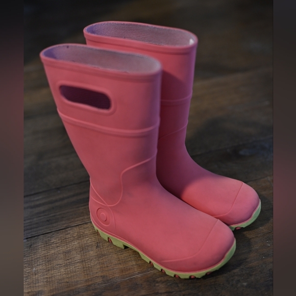 Bogs | Shoes | Pink Bogs Kids Rain Boots | Poshmark